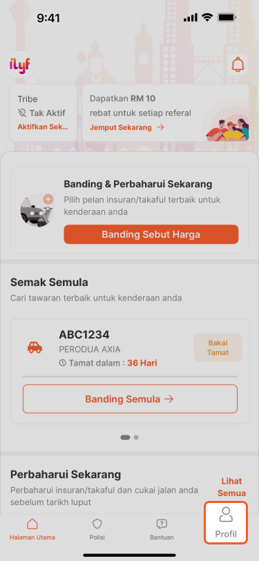 Di manakah saya boleh melihat transaksi pembayaran saya? - iLyF
